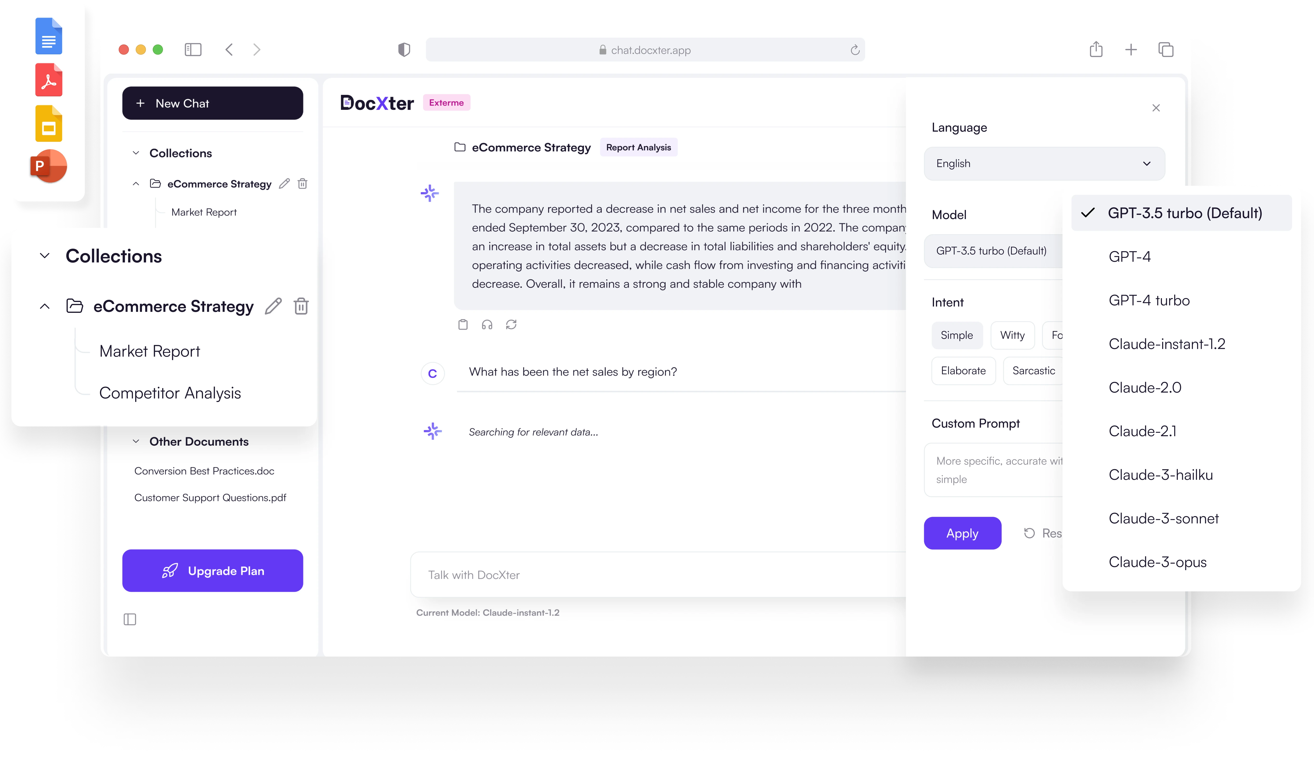 Your AI Assistant to Interact with Any Document - DocXter